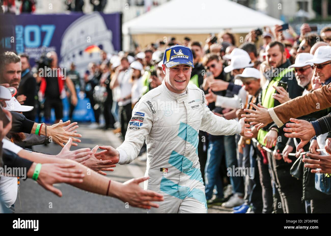 VANDOORNE Stoffel (bel), Venturi VFE05 team HWA Racelab, portrait ...