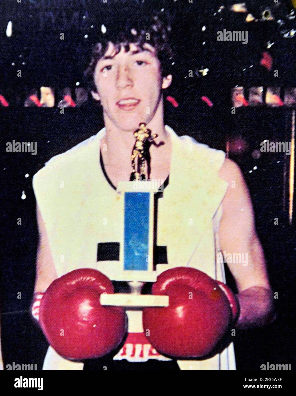 THE FITZROY LODGE AMATEUR BOXING CLUB IN LAMBETH SOUTH LONDON WHERE ...