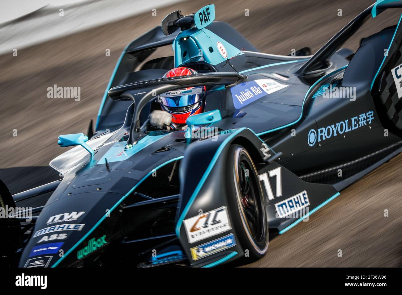 17 PAFFETT Gary (gbr), Venturi VFE05 team HWA Racelab, action during the 2019 Formula E ...