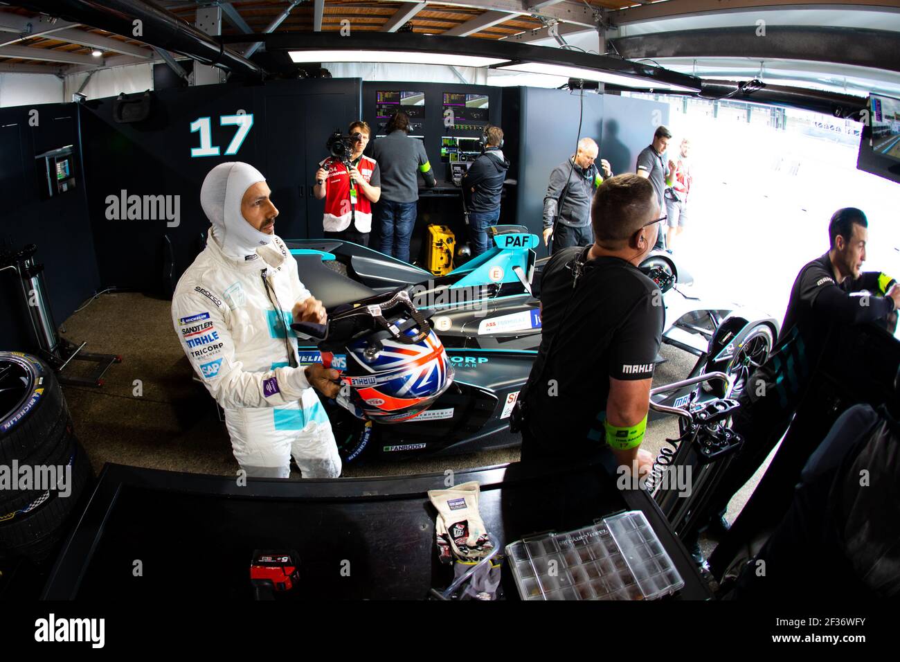 PAFFETT Gary (gbr), Venturi VFE05 team HWA Racelab, portrait during the 2019 Formula E ...