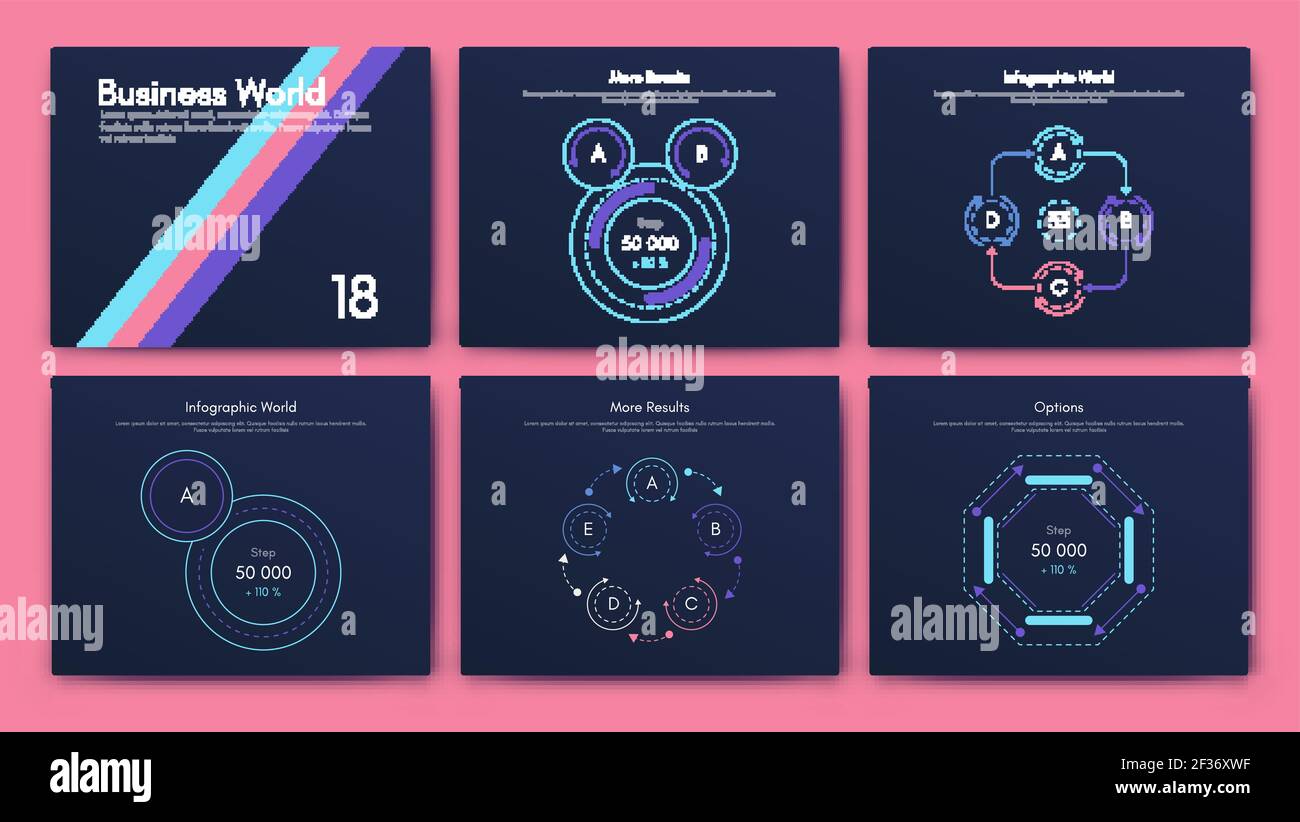 Modern infographic vector elements for business brochures. Use in ...