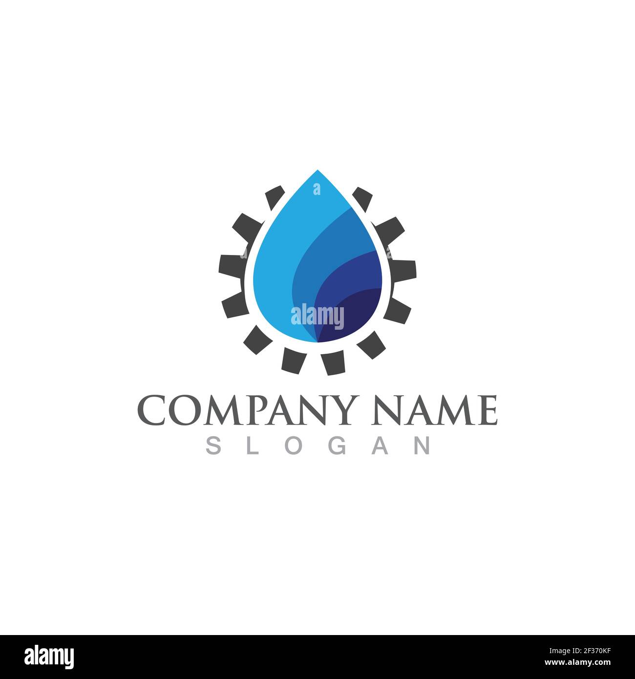 Water drop Logo Template vector illustration design Stock Vector Image ...