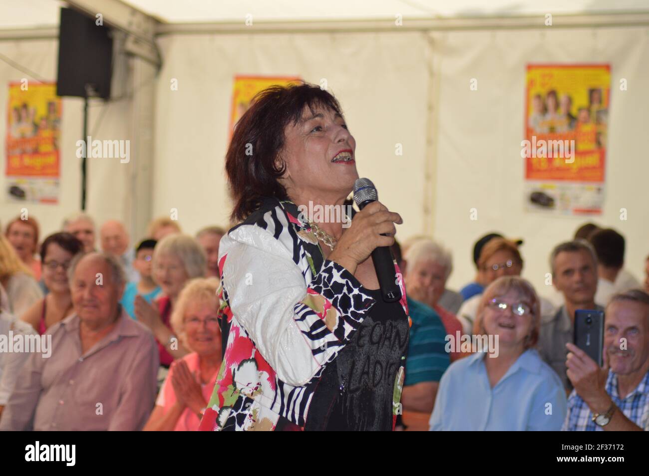 Ina-Maria Federowski beim Sommerfest des ASB in Görlitz am 13.8.2016 ...
