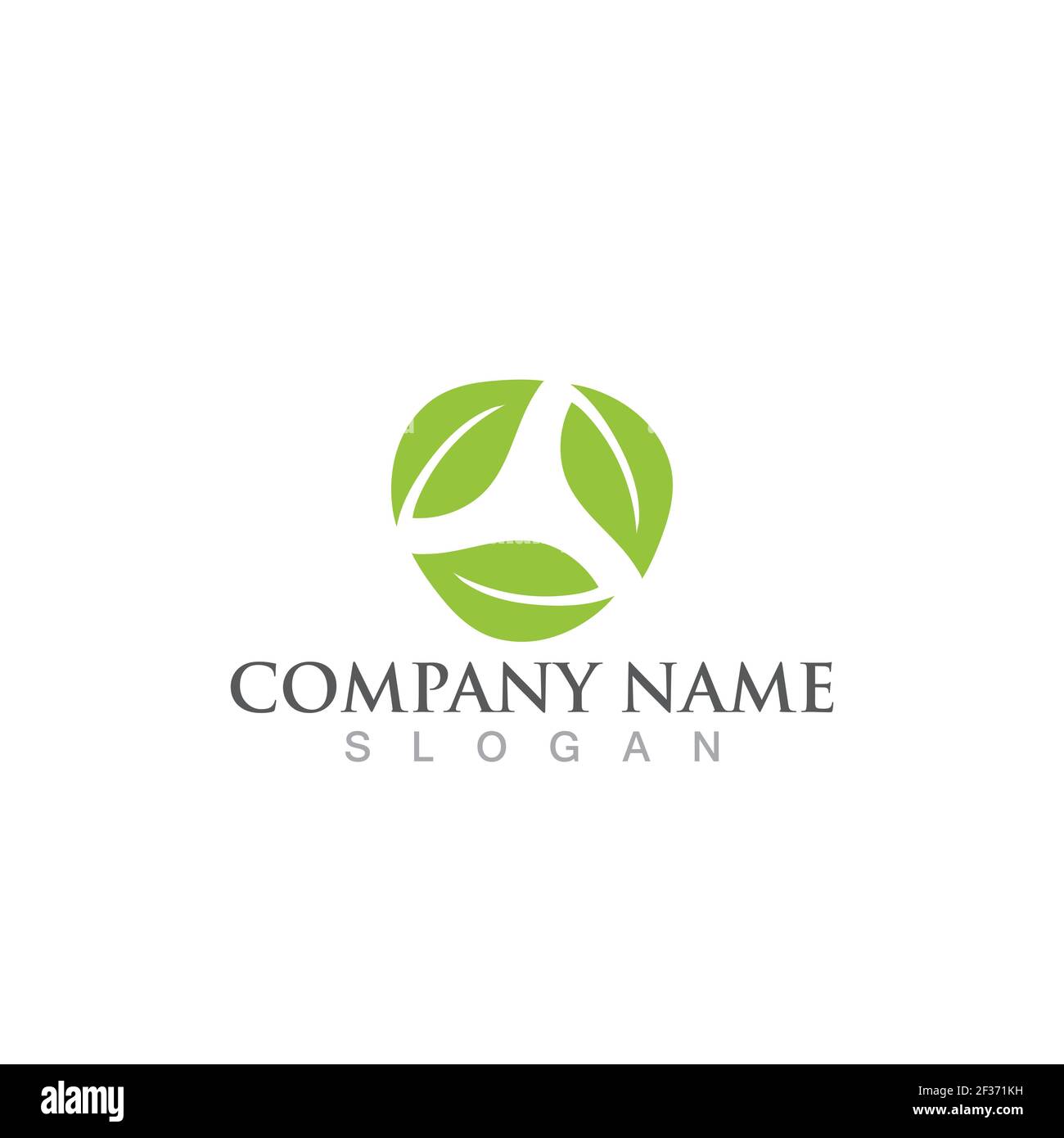 Leaf green tree logo and symbol vector Stock Vector Image & Art - Alamy