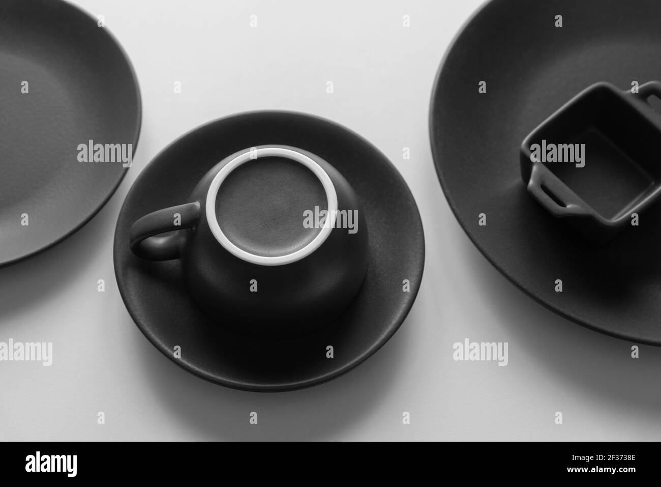 Inverted saucer Black and White Stock Photos & Images - Alamy