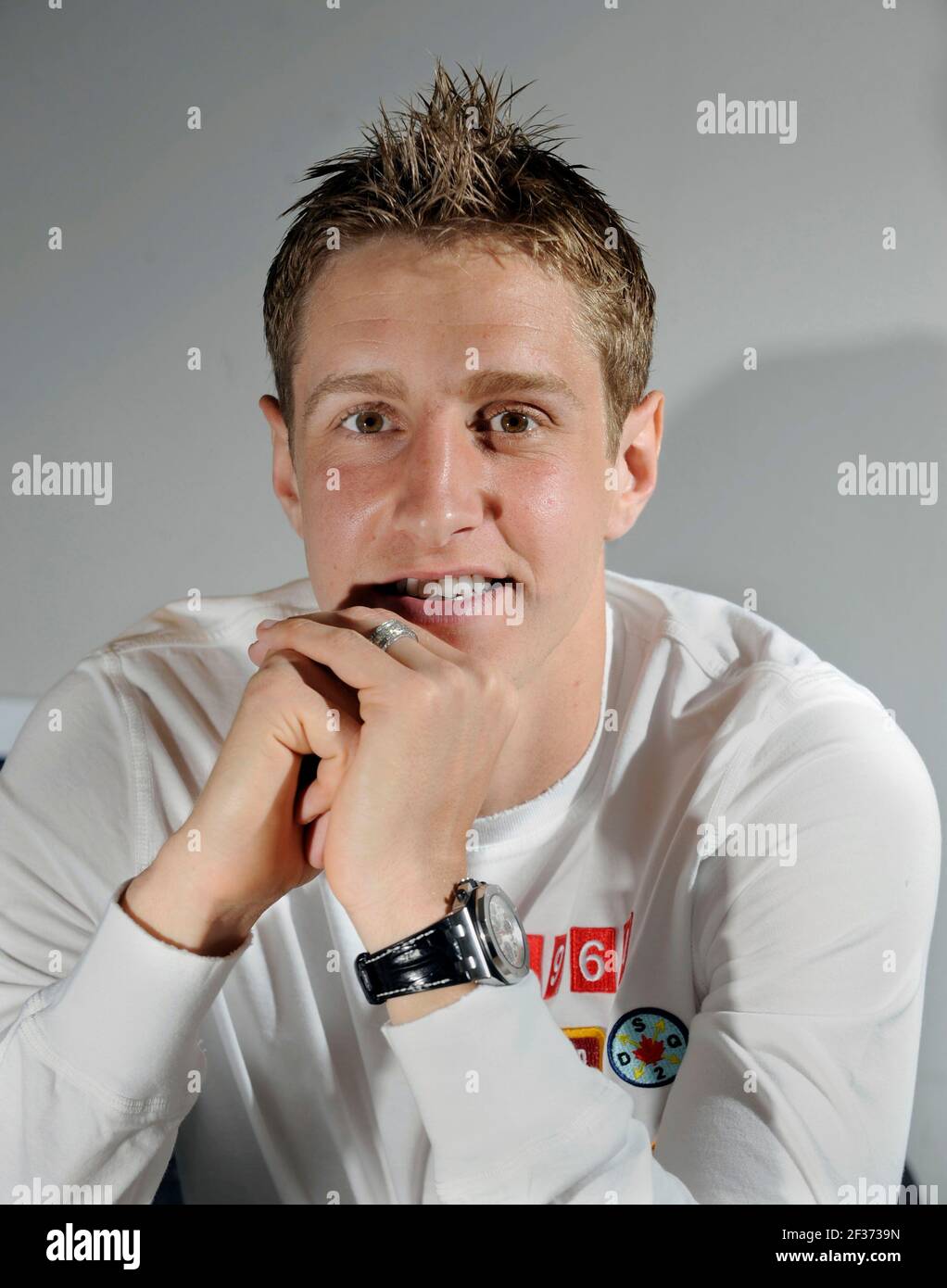 SPURS MICHAEL DAWSON 30/4/2010. PICTURE DAVID ASHDOWN Stock Photo - Alamy