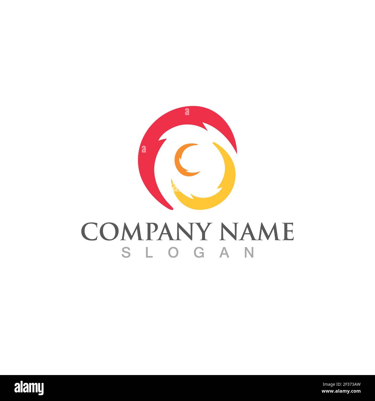 Fire fox logo and symbol vector Stock Vector Image & Art - Alamy