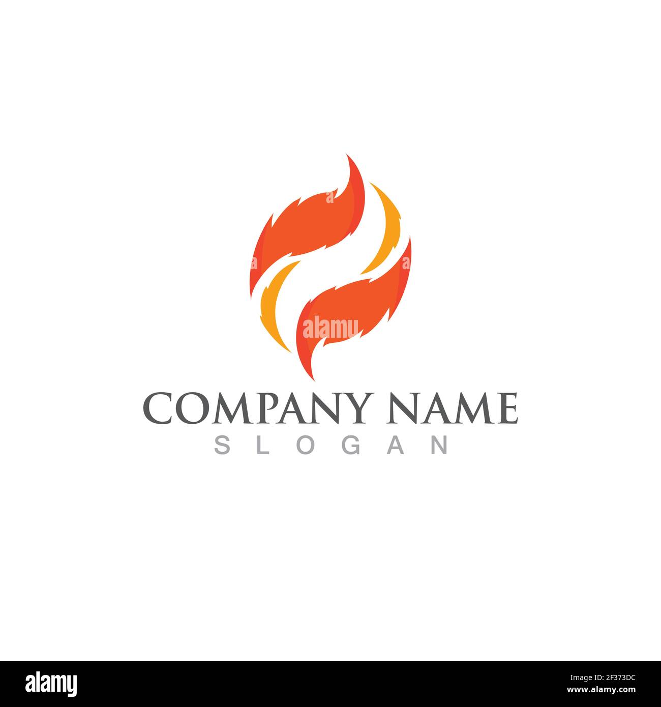Fire fox logo and symbol vector Stock Vector Image & Art - Alamy