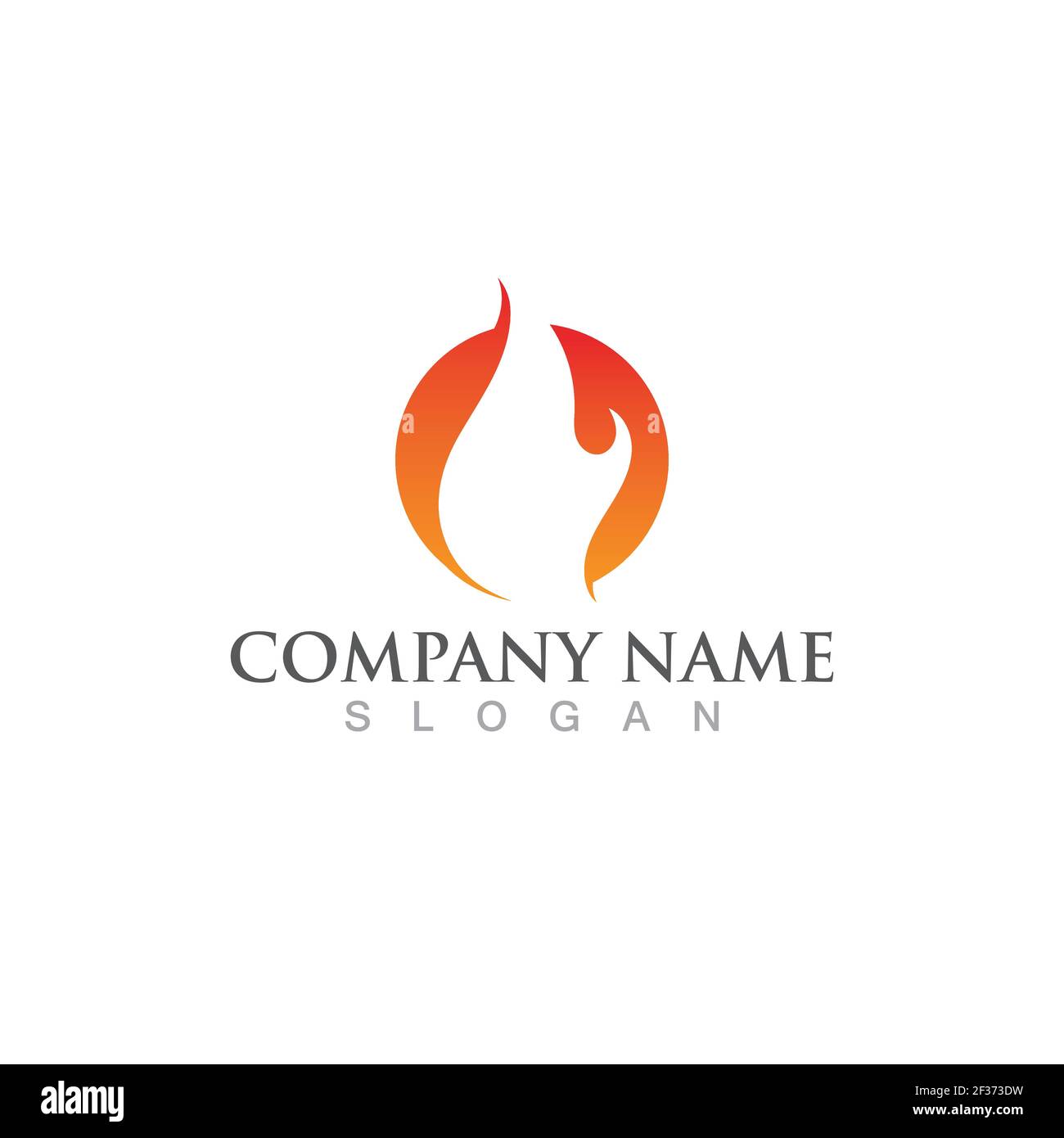 Fire fox logo and symbol vector Stock Vector Image & Art - Alamy