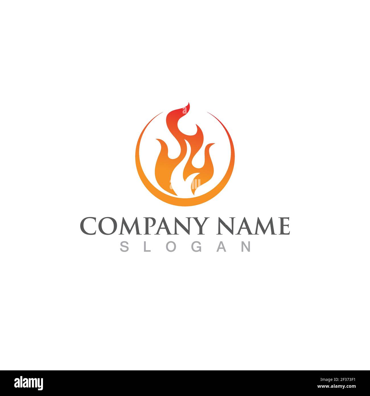 Fire fox logo and symbol vector Stock Vector Image & Art - Alamy