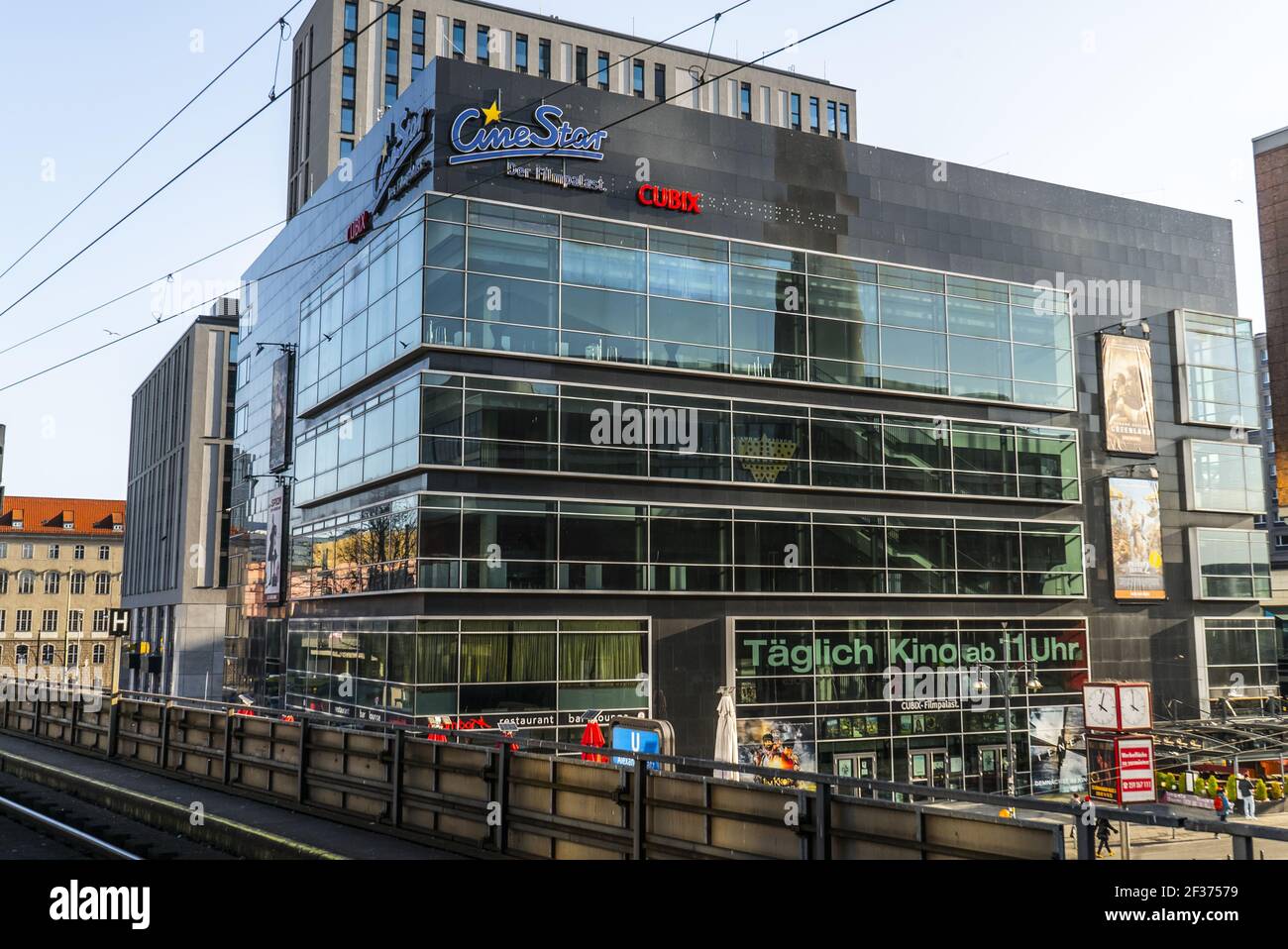 CineStar movie Theater in Berlin - CITY OF BERLIN, GERMANY - MARCH 11 ...