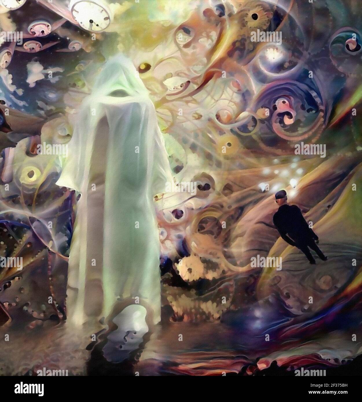 Abstract dreams. Modern art. 3D rendering Stock Photo - Alamy