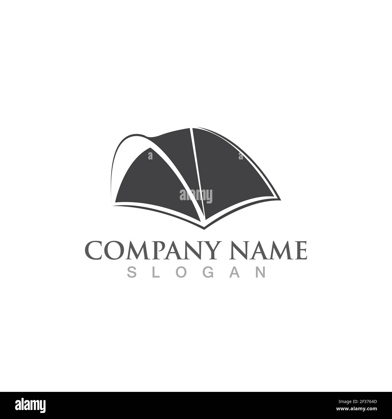 Tent logo and symbol vector image Stock Vector Image & Art - Alamy