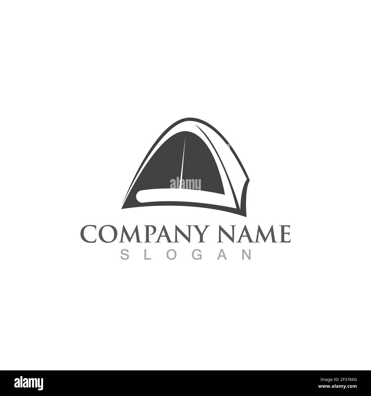 Tent logo and symbol vector image Stock Vector Image & Art - Alamy
