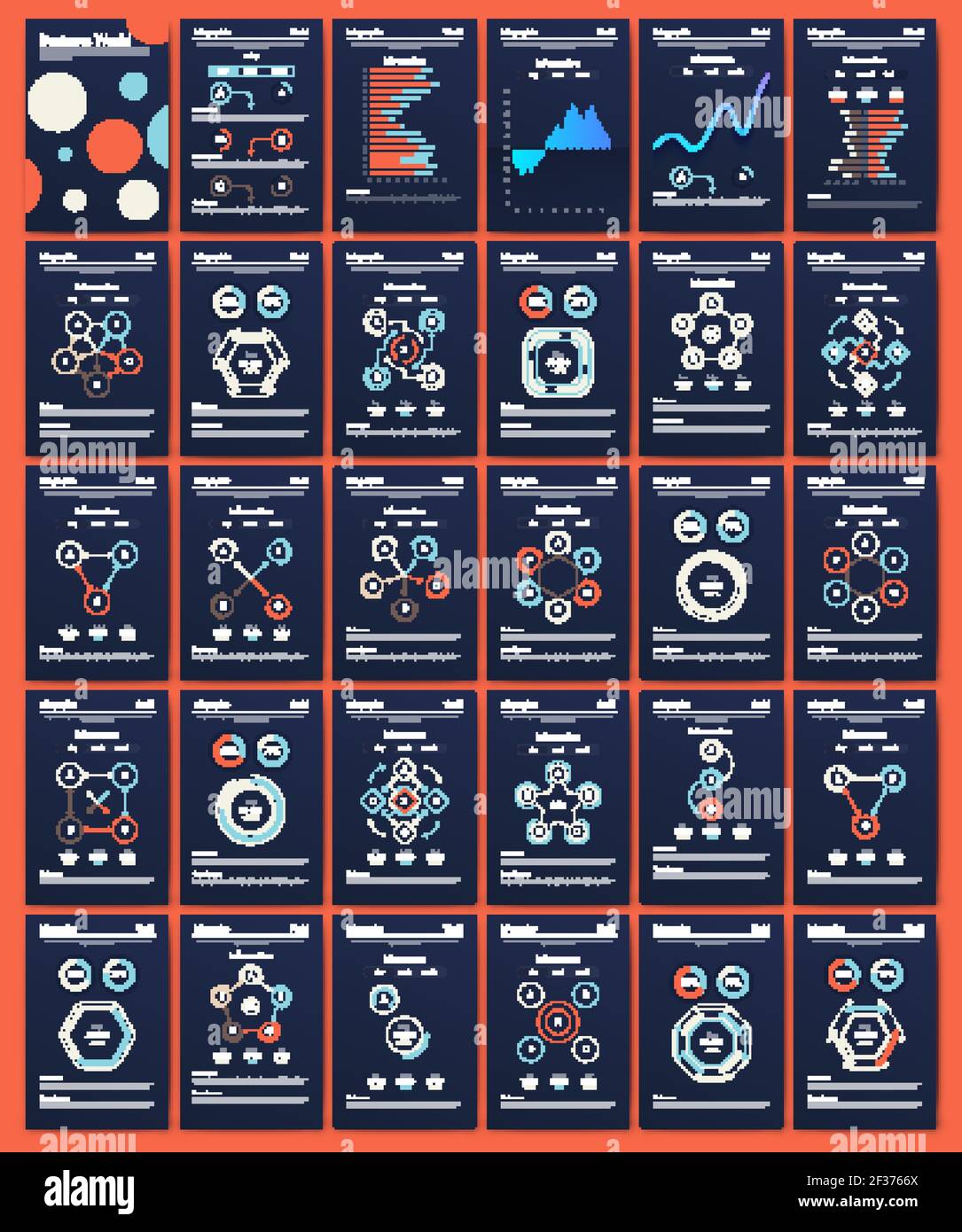 Modern infographic vector elements for business brochures. Use in ...