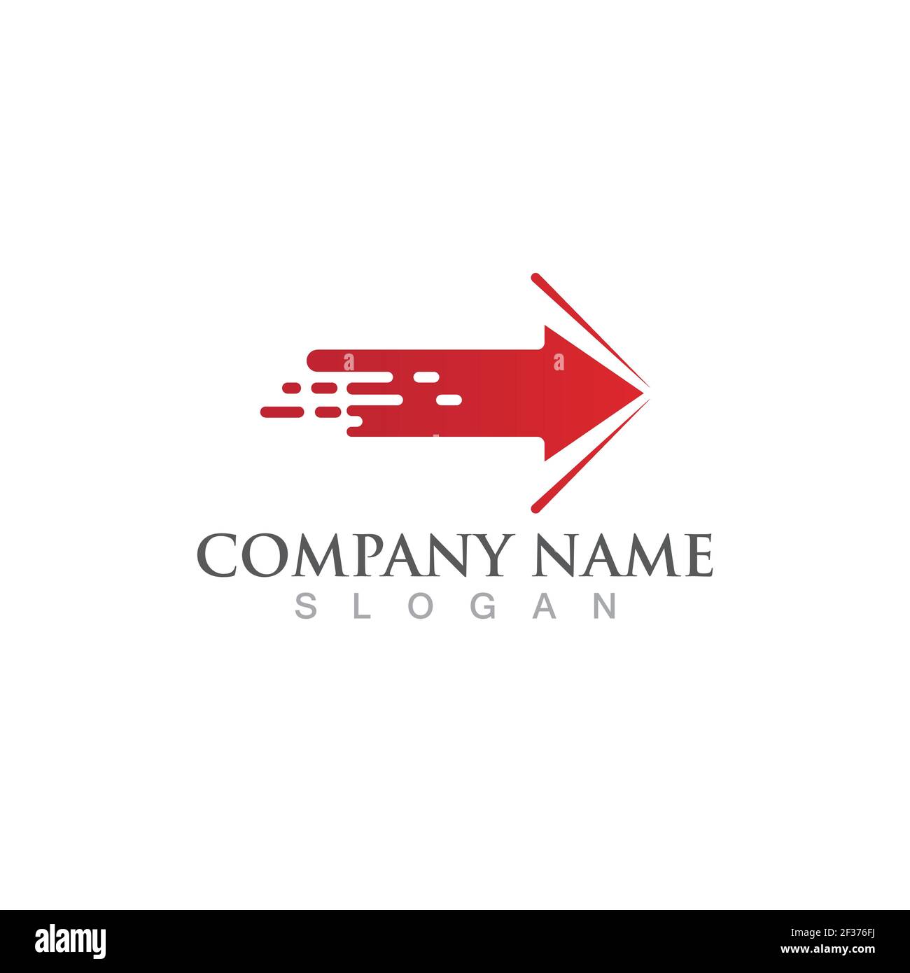 Faster logo vector illustration template design Stock Vector Image ...