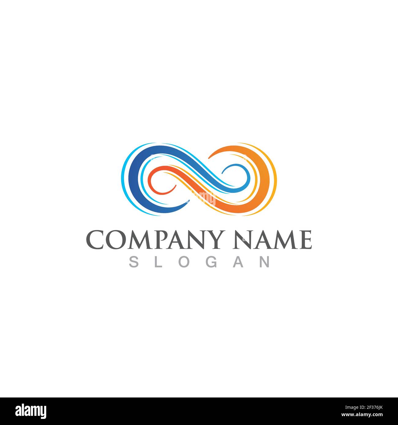 Infinity logo and symbol vector image Stock Vector Image & Art - Alamy