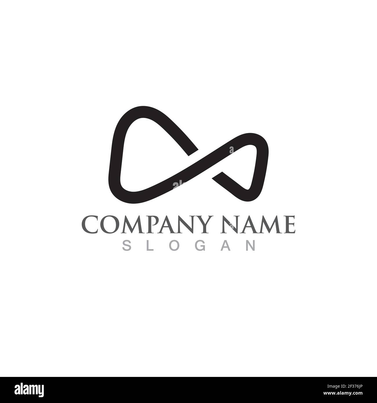 Infinity logo and symbol vector image Stock Vector Image & Art - Alamy