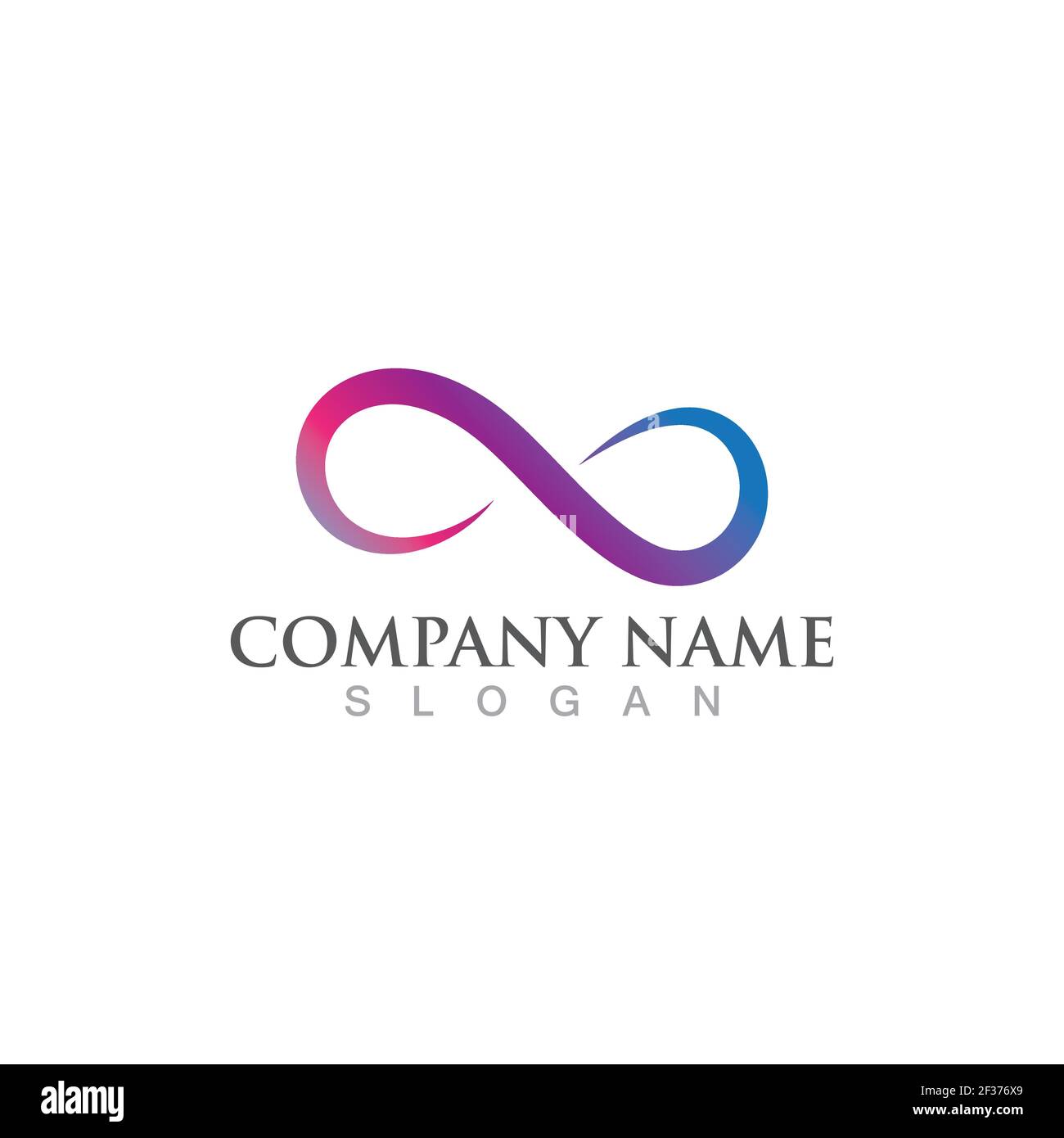 Infinity logo and symbol vector image Stock Vector Image & Art - Alamy