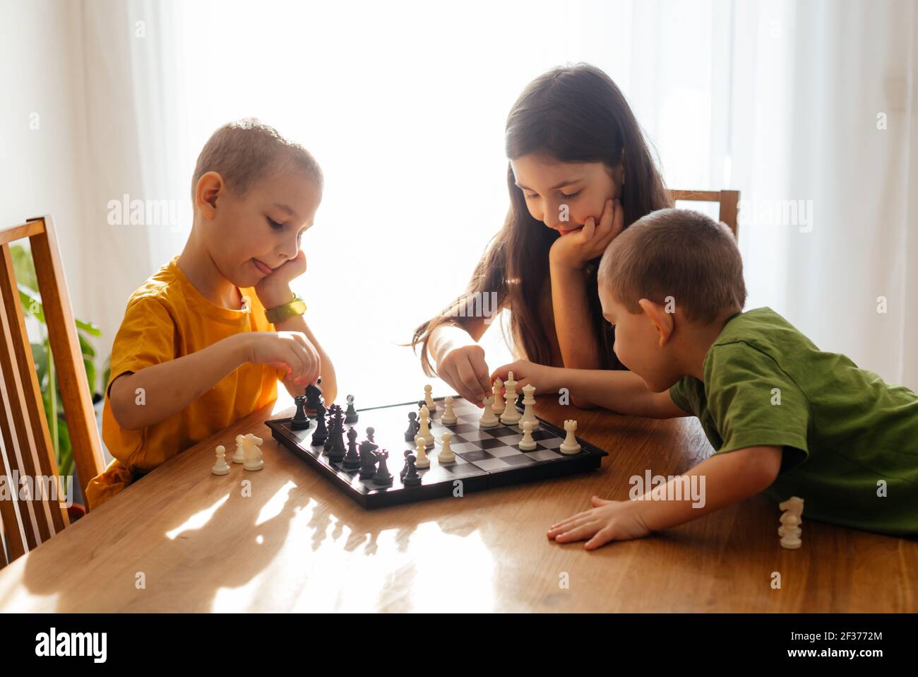 Intelectual games to develop children thinking skills Stock Photo - Alamy