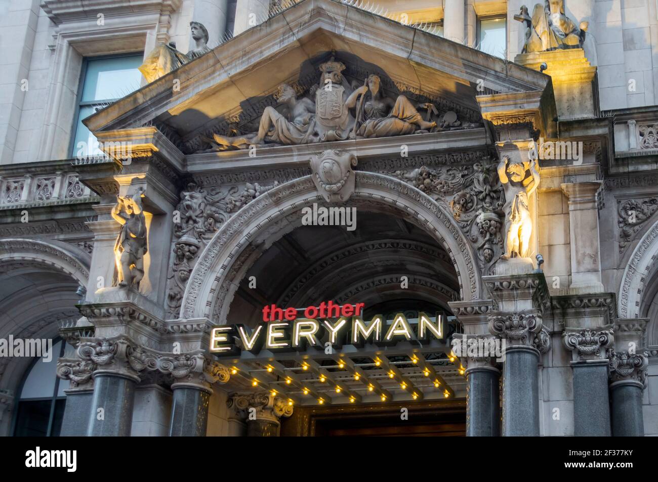 Entrance to The Other Everyman in Liverpool in the Metquarter Stock ...