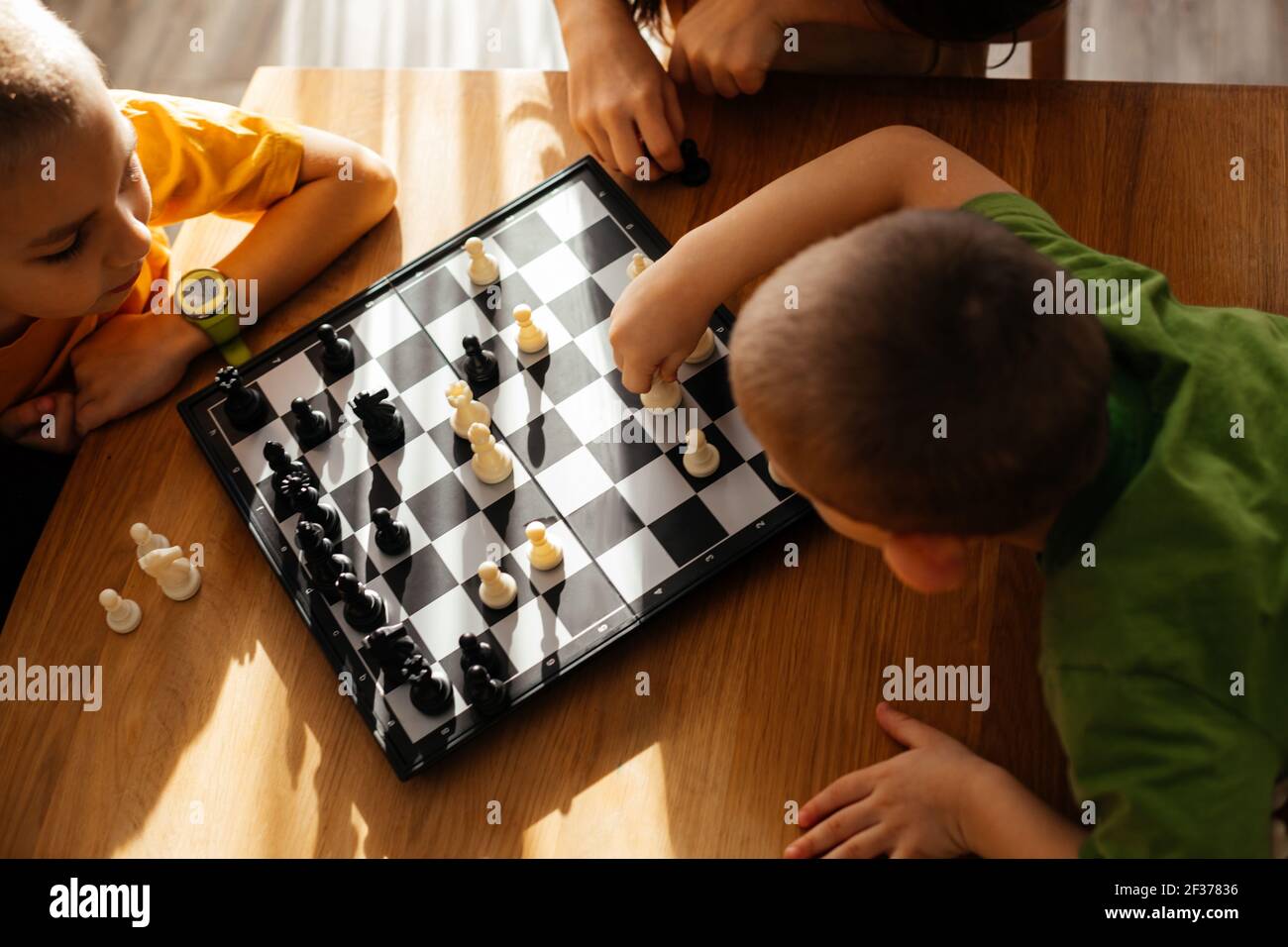Intelectual games to develop children thinking skills Stock Photo - Alamy