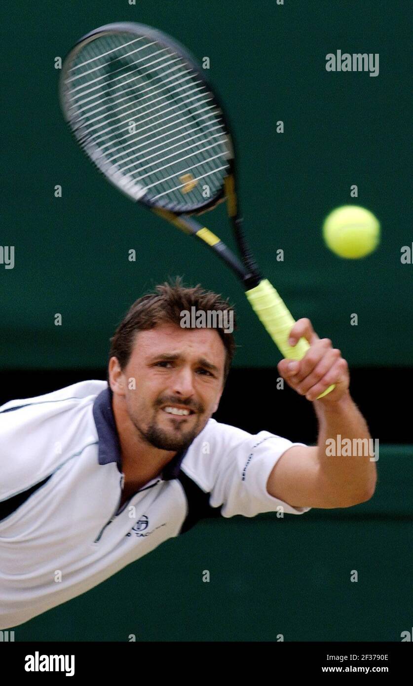 Wimbledon Tennis Championships July 2001 Mens Final Goran Ivanisevic ...
