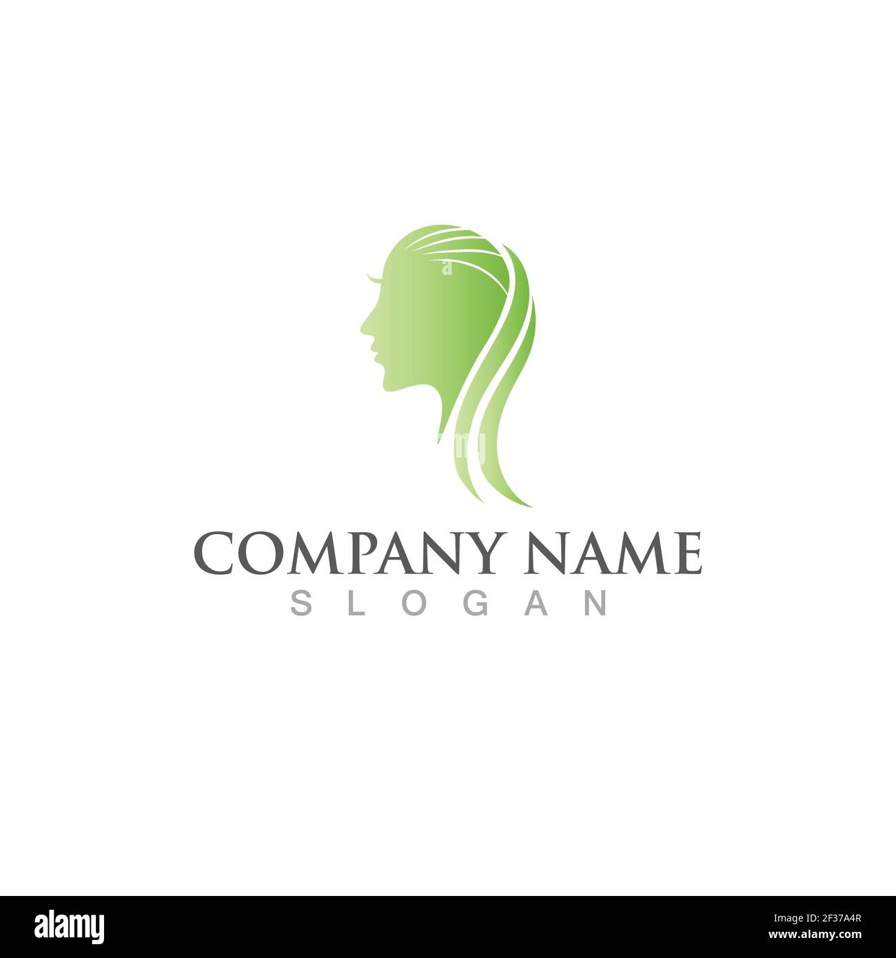 Hair logo icon vector illustration design Stock Vector Image & Art - Alamy