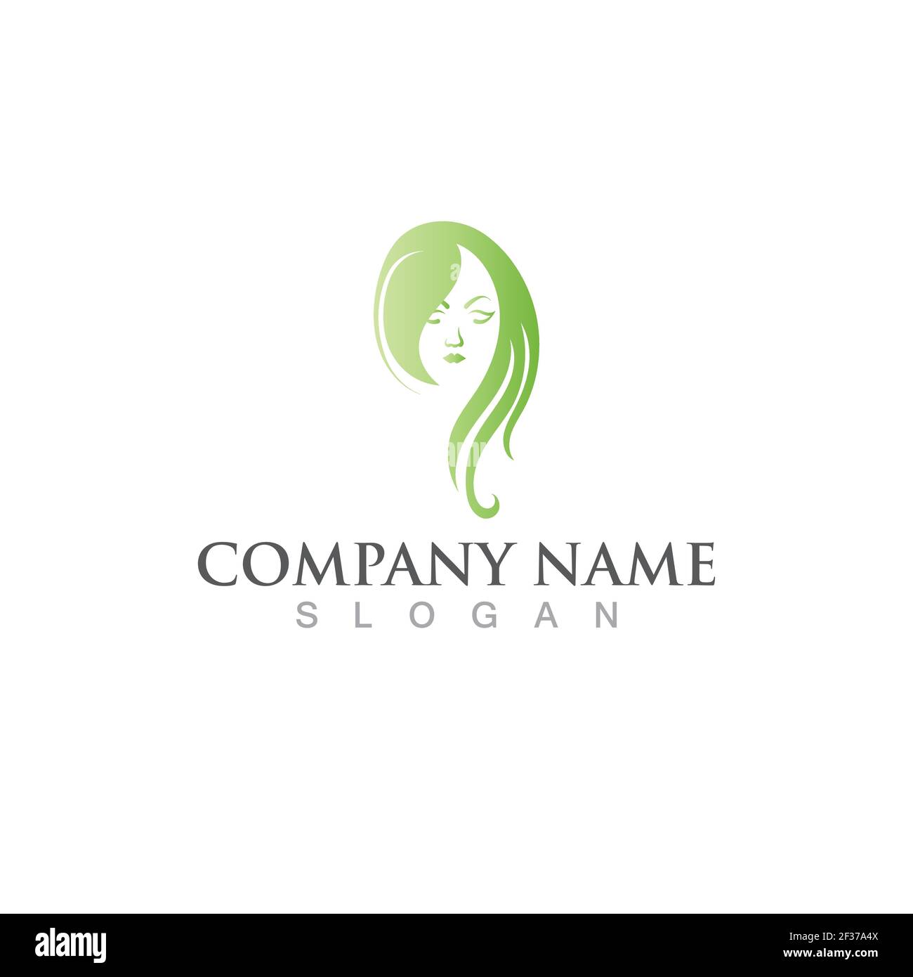 Hair logo icon vector illustration design Stock Vector Image & Art - Alamy