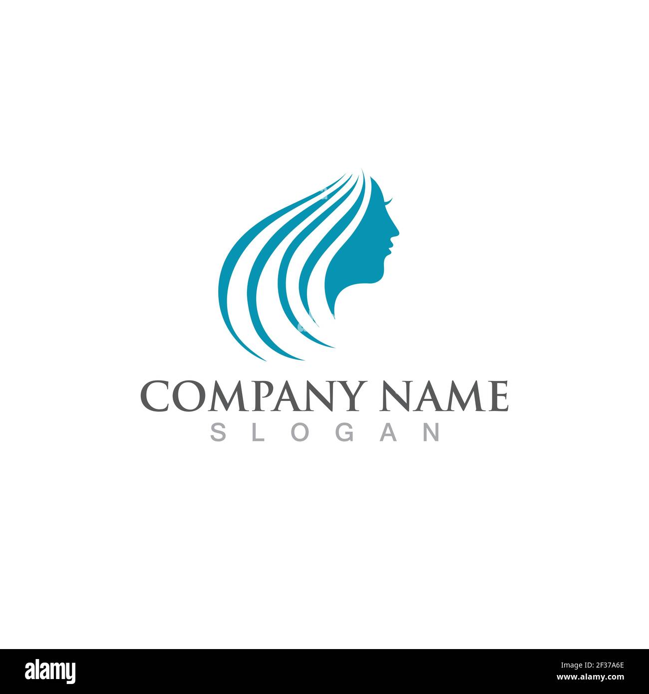 Hair logo icon vector illustration design Stock Vector Image & Art - Alamy