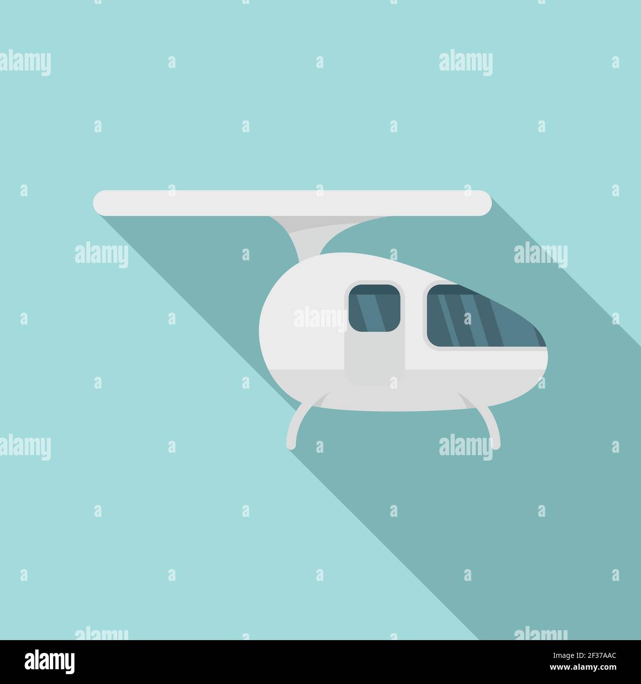 Self driving air taxi icon, flat style Stock Vector Image & Art - Alamy