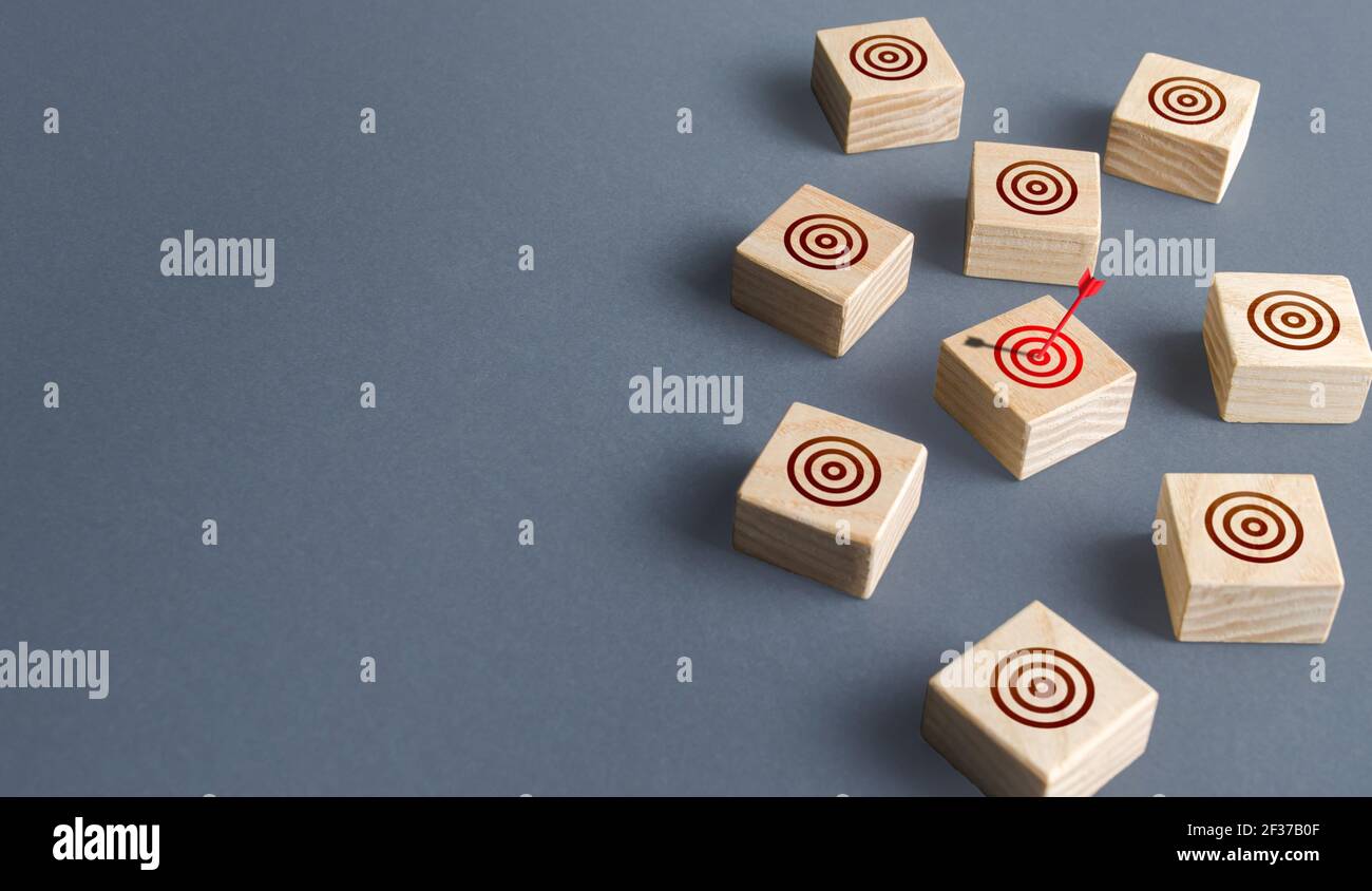 Marketing best customer target market hi-res stock photography and ...