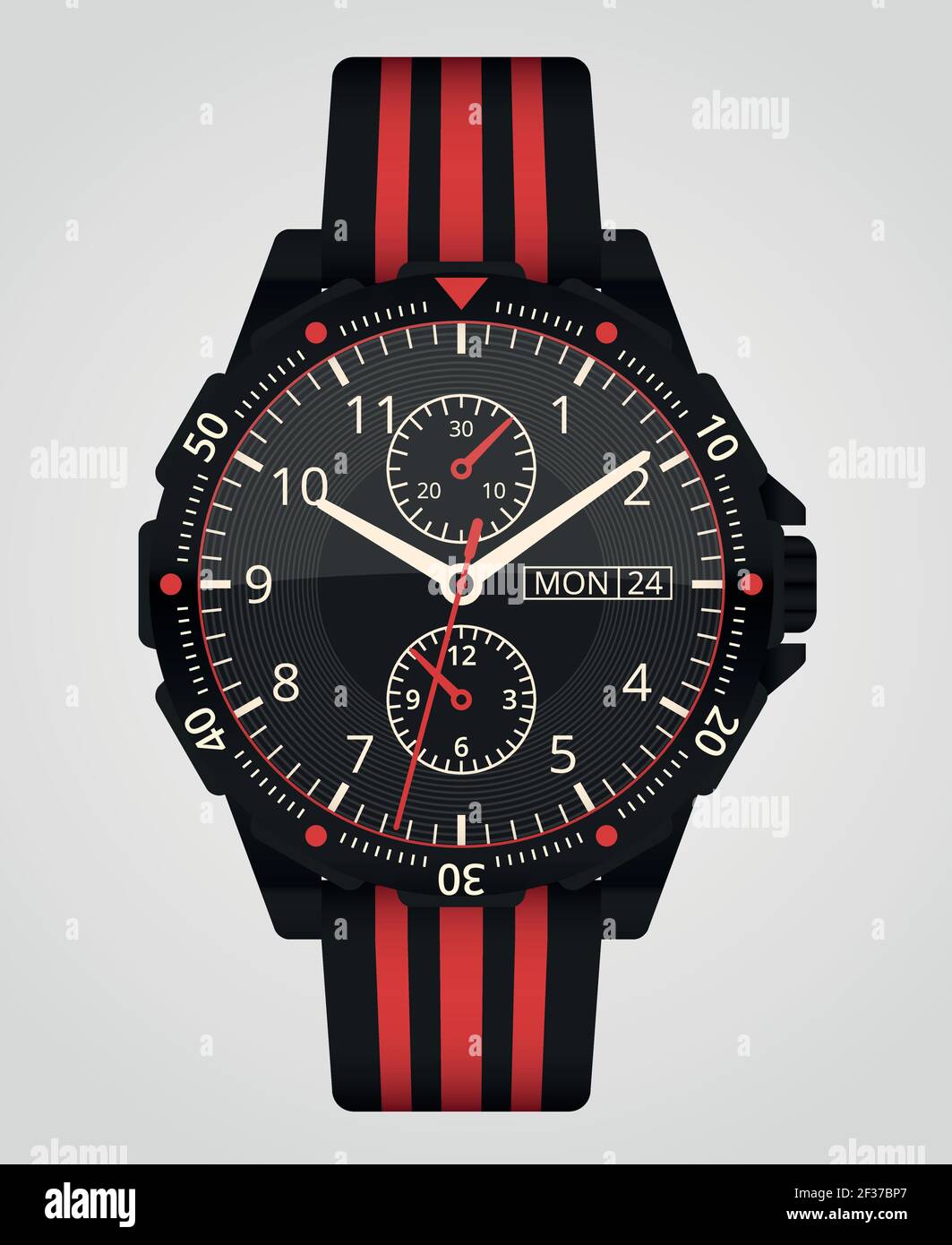 Hand watch. Mens watches isolated on white background. Wrist watch ...