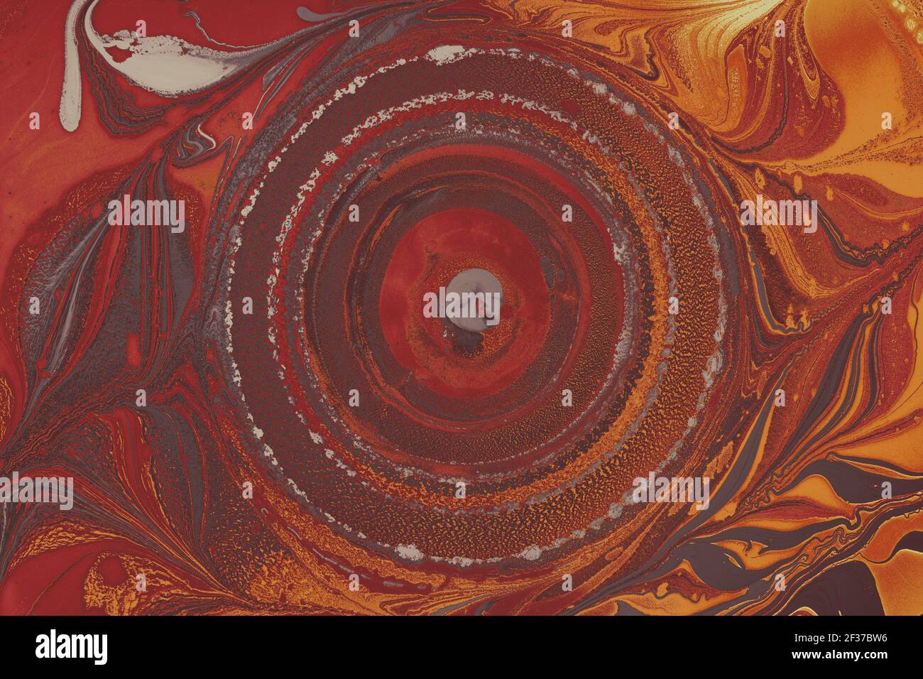 Abstract oil painting circular hi-res stock photography and images - Alamy