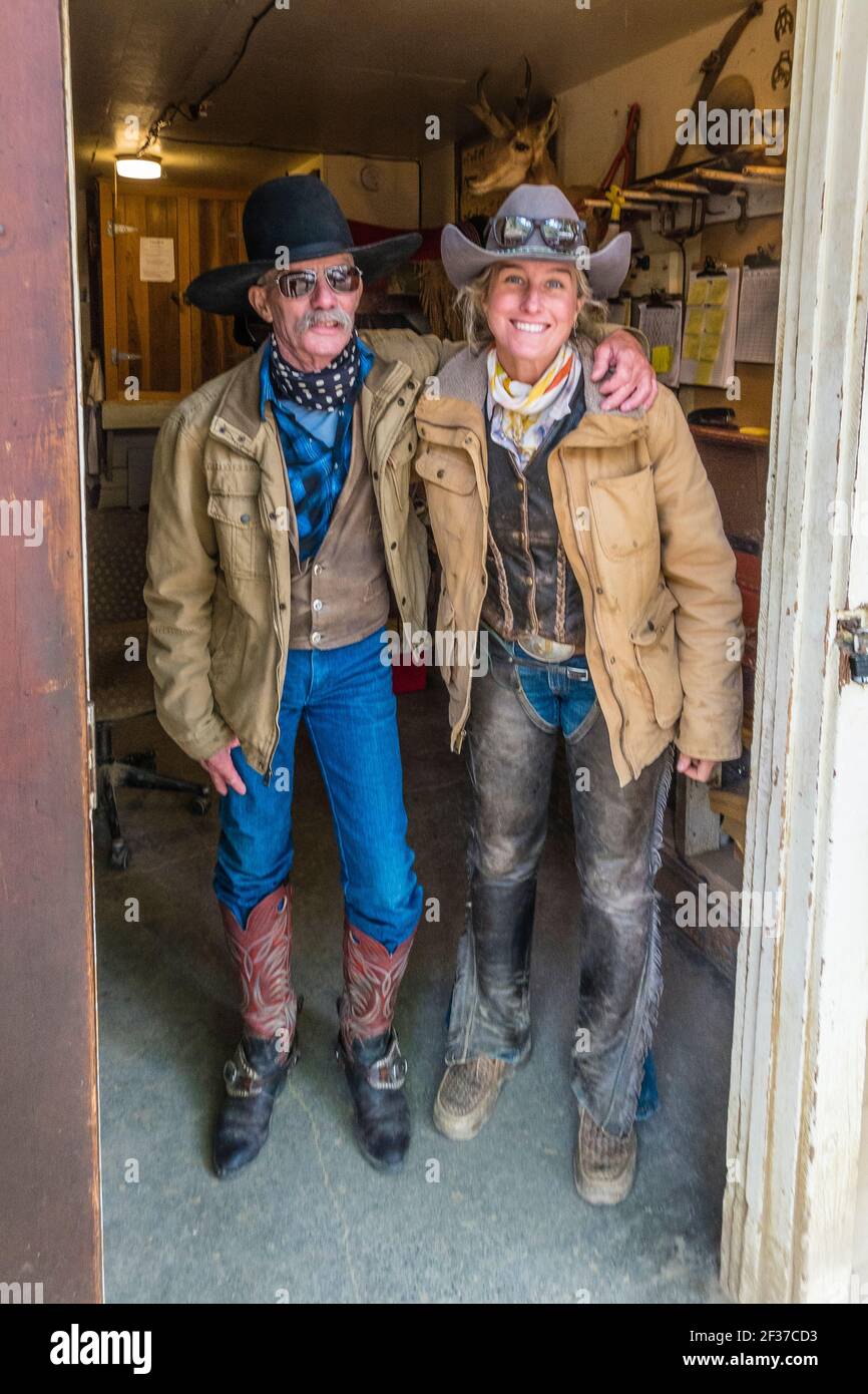 Ranch workers hi-res stock photography and images - Alamy