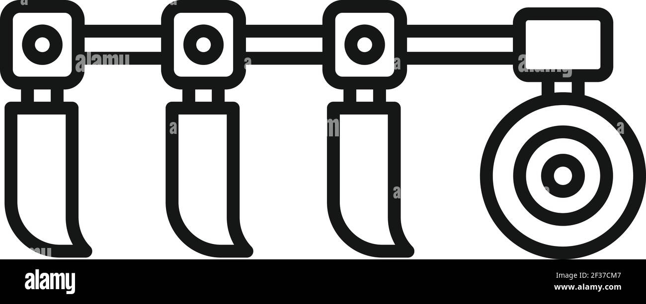 Tractor plow icon, outline style Stock Vector Image & Art - Alamy