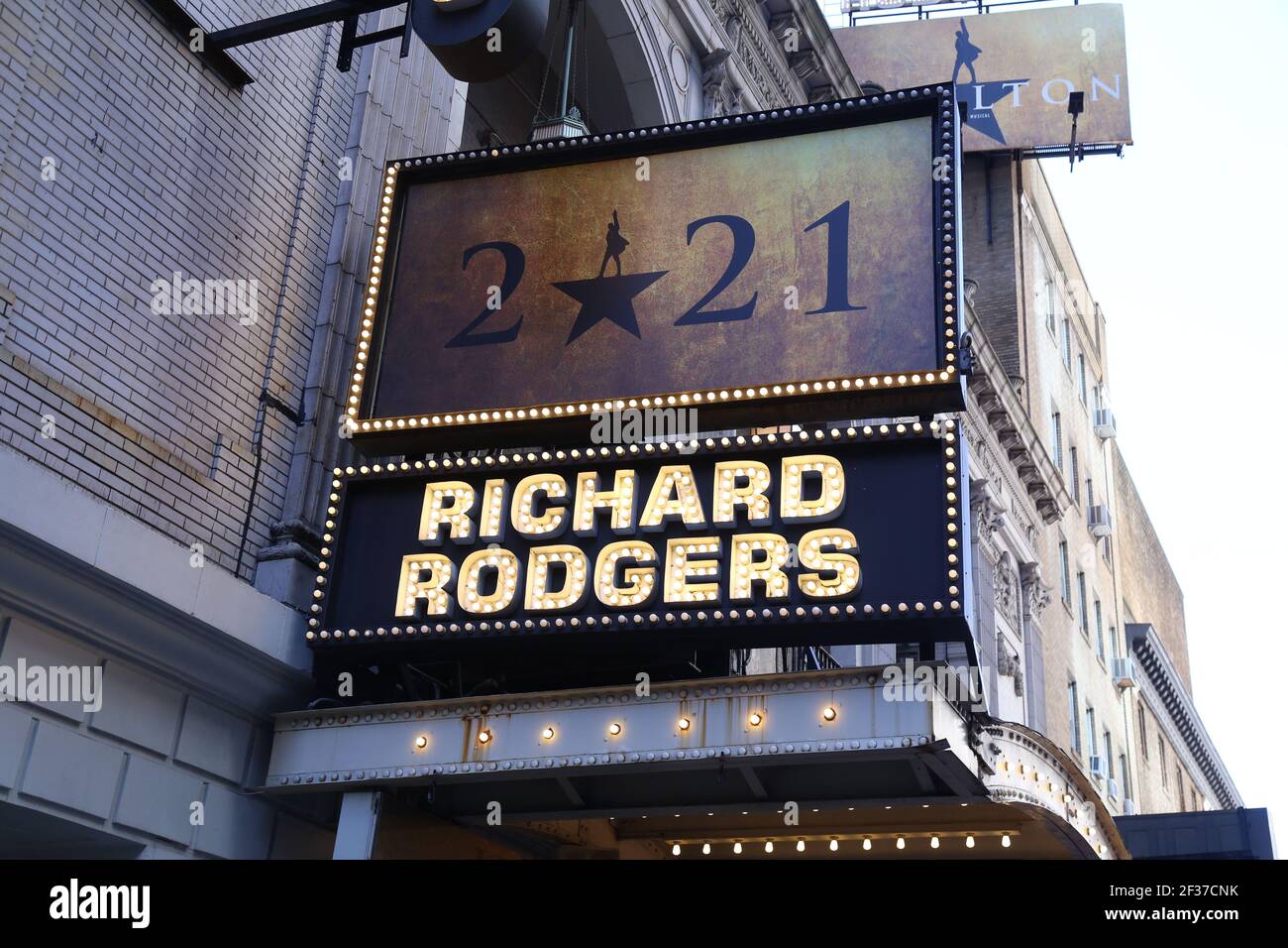 Hamilton theatre marquee hi-res stock photography and images - Alamy
