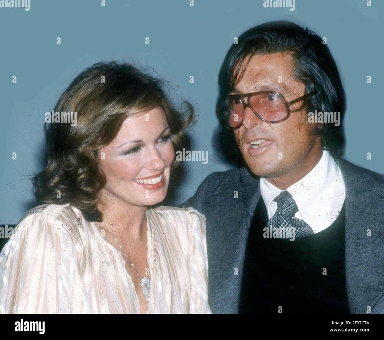 Phyllis George Bob Evans at Studio 54 1977 Photo by Adam Scull ...