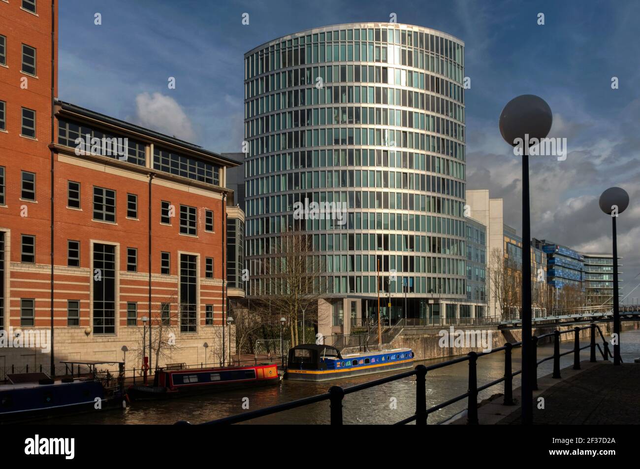 Temple Quay area of Bristol, UK Stock Photo - Alamy