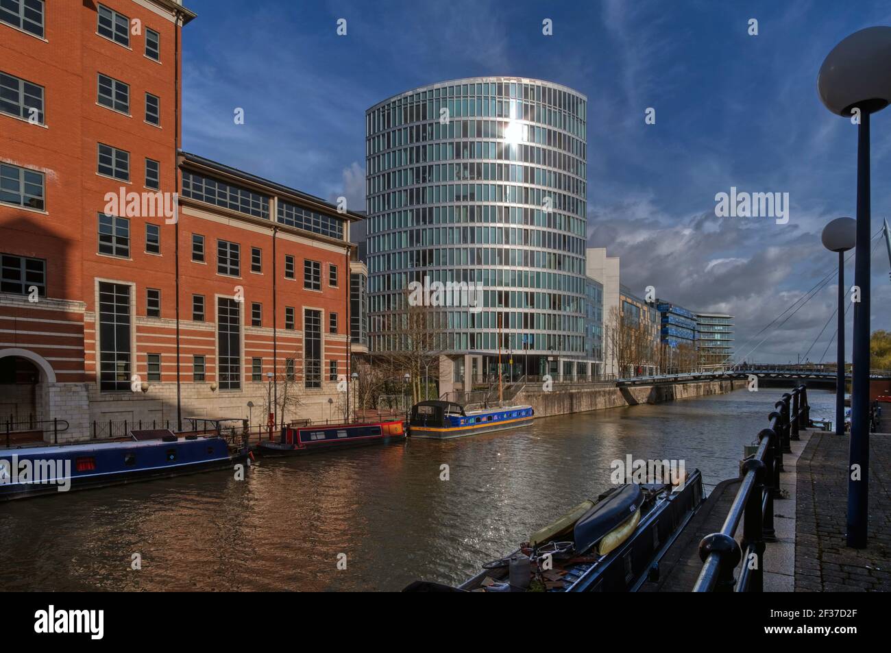 Temple Quay area of Bristol, UK Stock Photo - Alamy