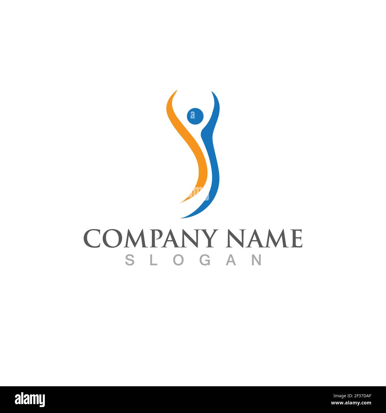 Health people success health life logo sign illustration vector design ...