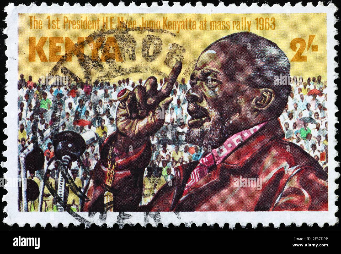 Kenya postage stamp hi-res stock photography and images - Alamy