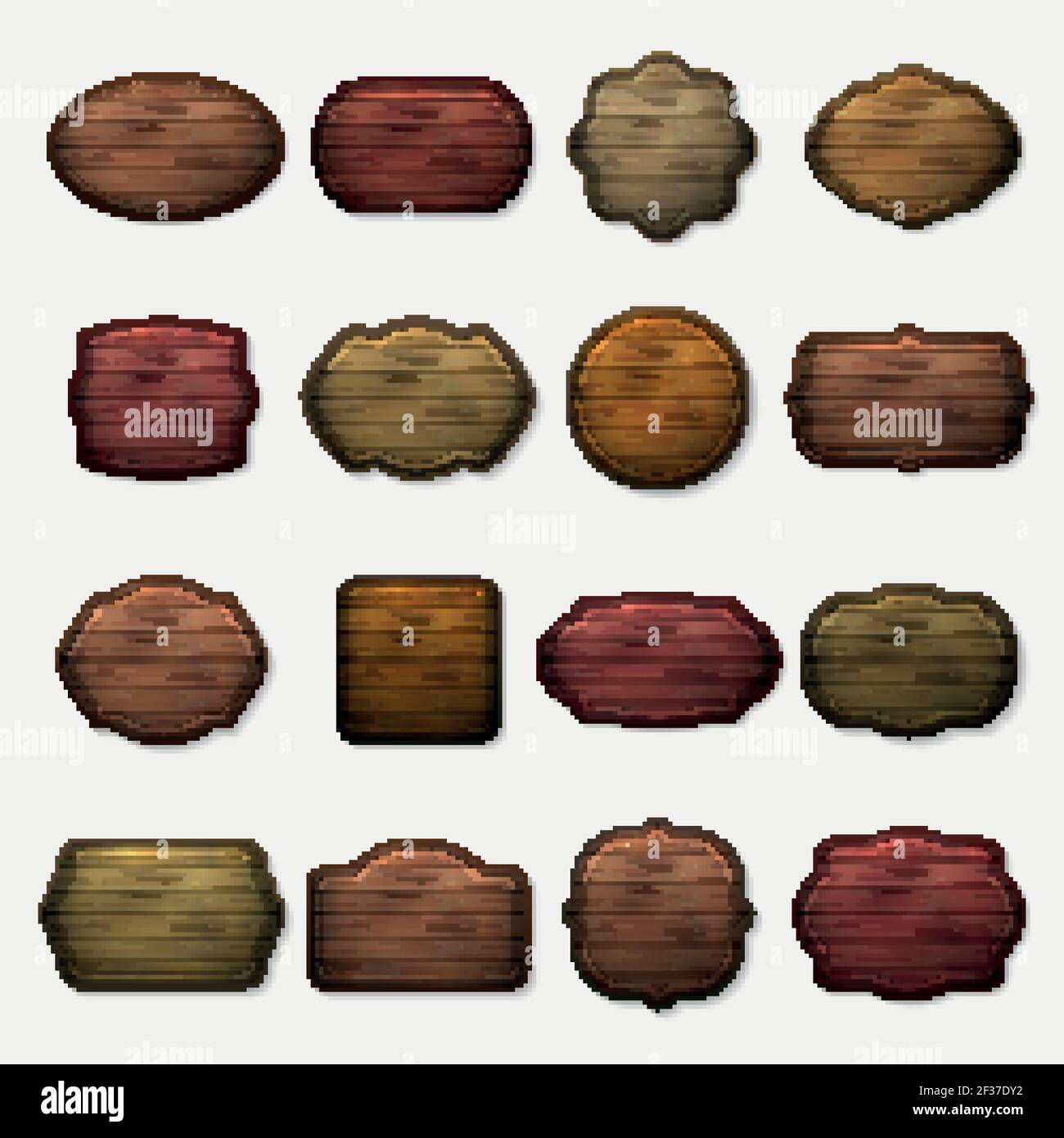 Single Wood Plank Signs