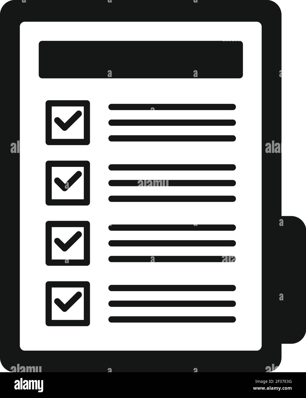 Task folder icon simple hi-res stock photography and images - Alamy