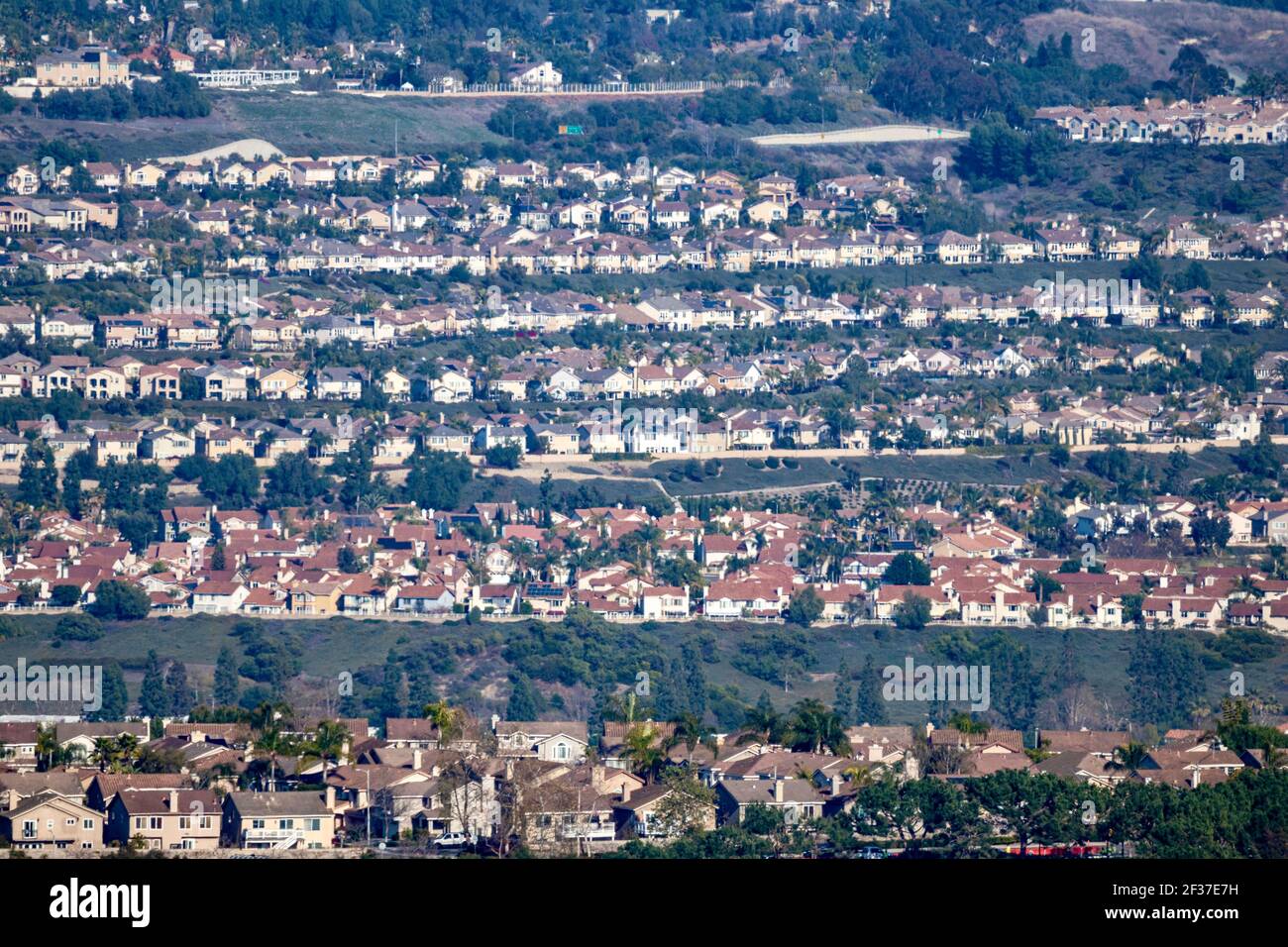 California suburban sprawl hi-res stock photography and images - Alamy