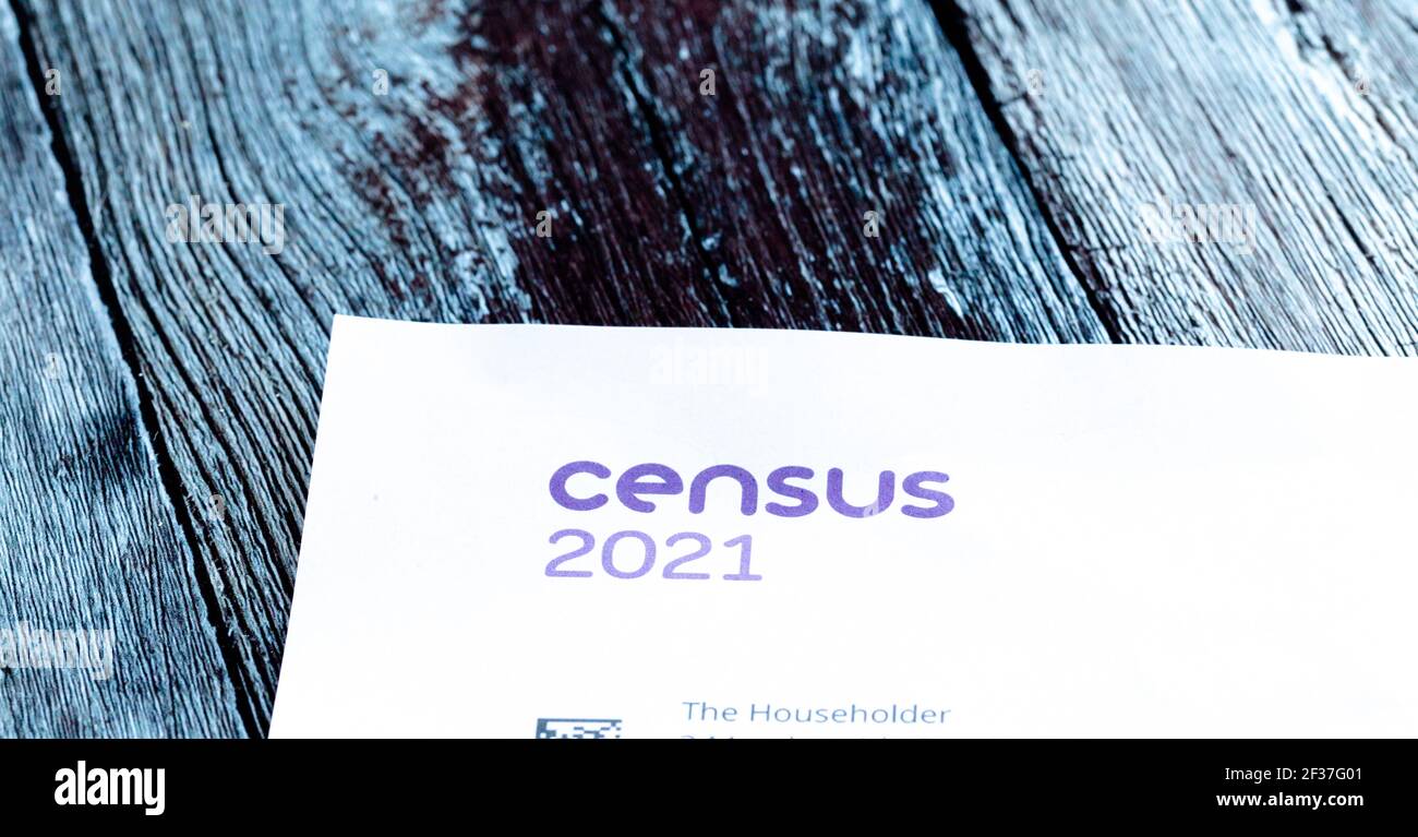 Census 2021 notifiction hi-res stock photography and images - Alamy