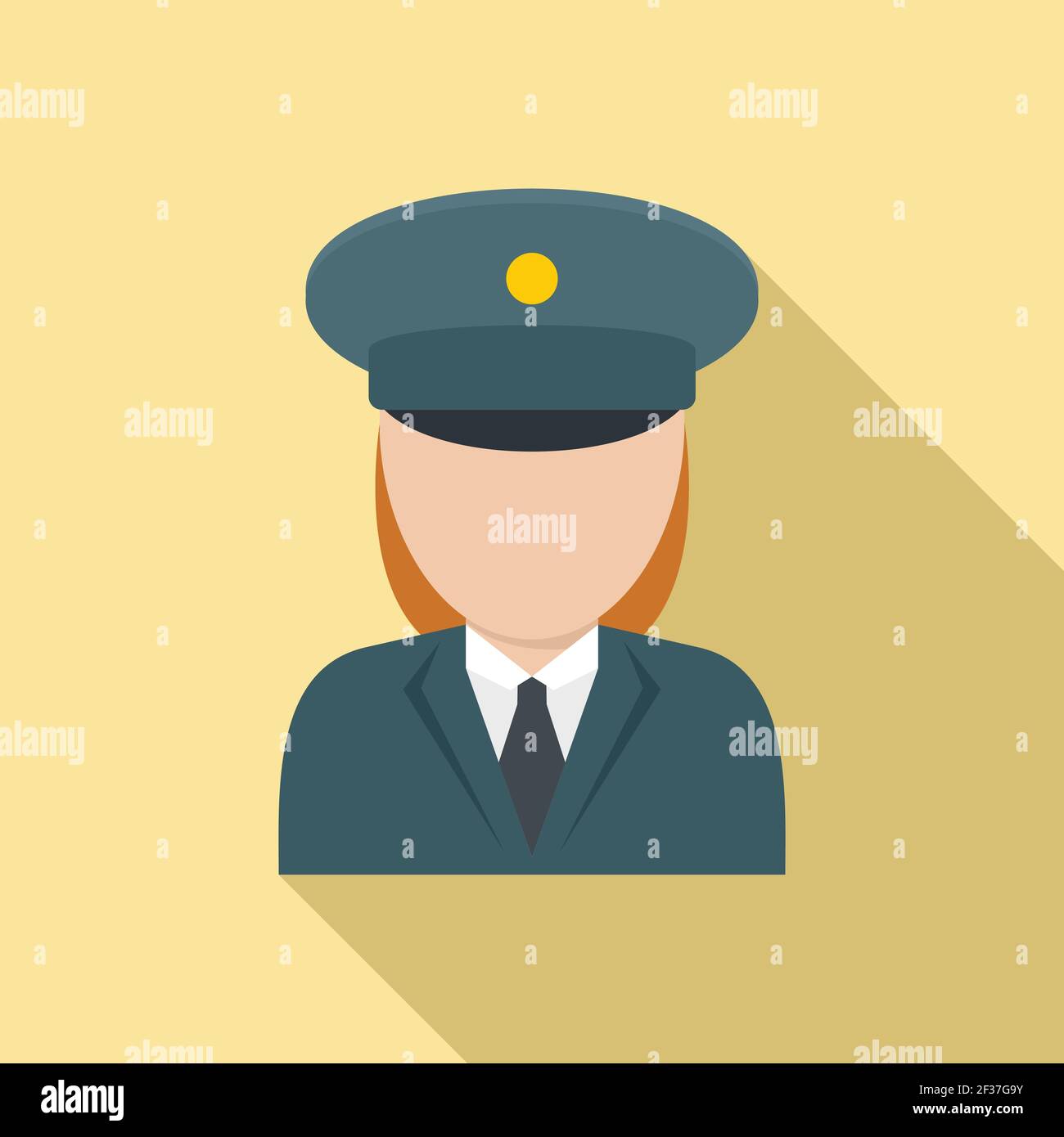 Woman driver uniform Stock Vector Images - Alamy