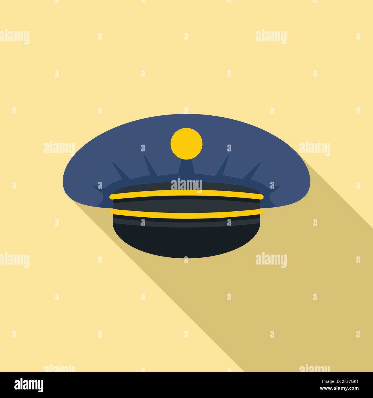 Electric train driver cap icon, flat style Stock Vector Image & Art - Alamy