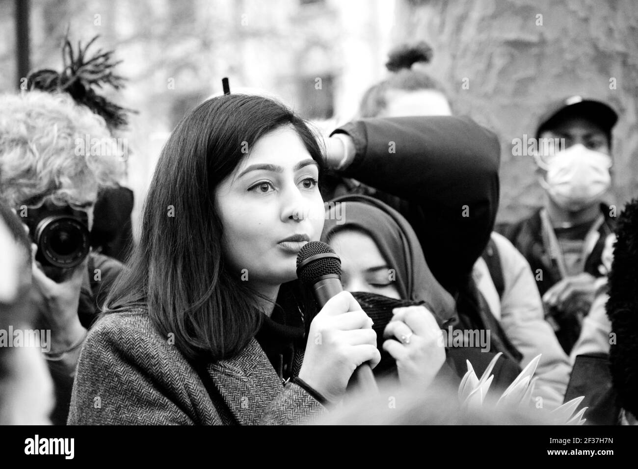 Zarah sultana mp Black and White Stock Photos & Images - Alamy