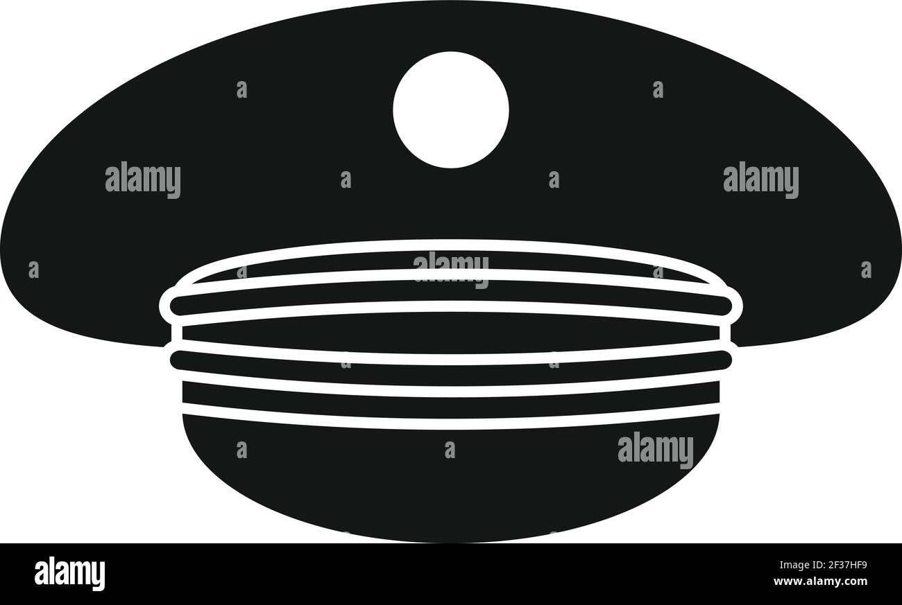 Electric train driver cap icon, simple style Stock Vector Image & Art ...